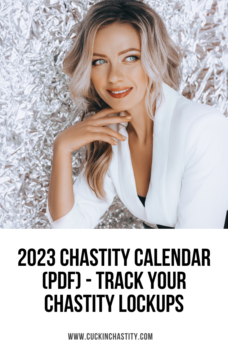 2023 Chastity Calendar (PDF) - Track Your Chastity Lockups – Cuck In Chastity