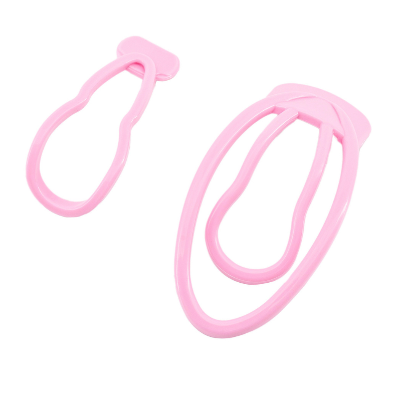 Fufu Clip: Chastity Clip For Sissies (2 Piece Set) – Cuck In Chastity