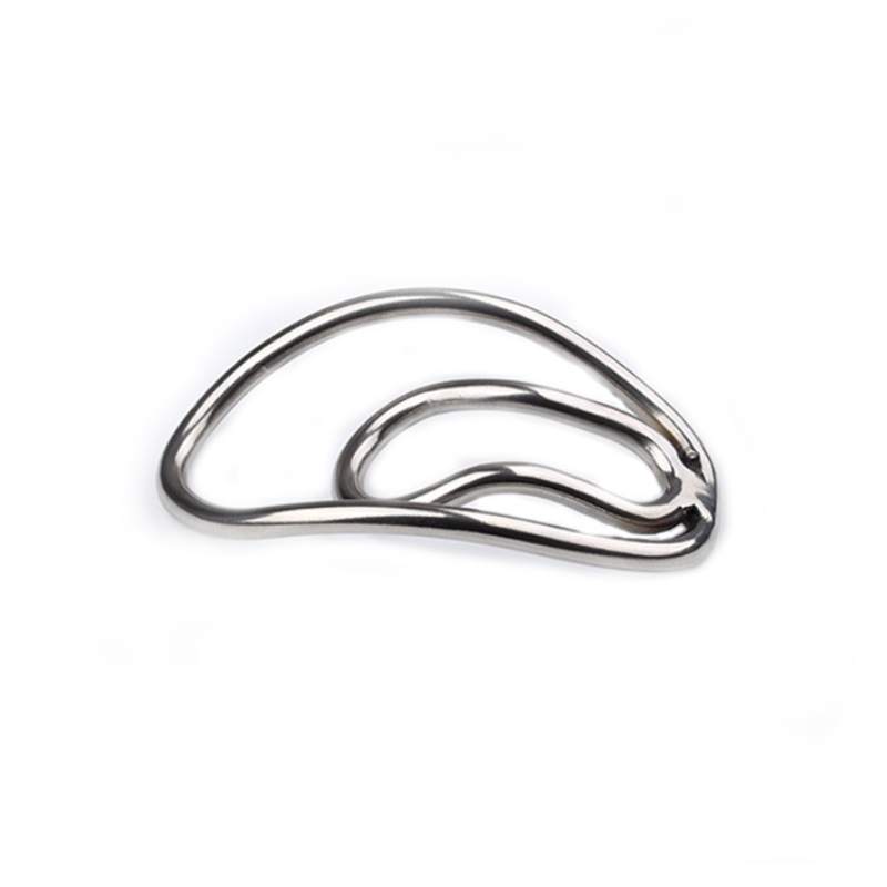 Fufu Chastity Stainless Steel Fufu Clip With Adjustable Waist Belt ...