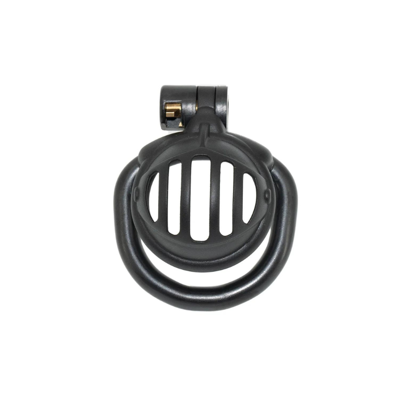The Resin Beta Compressor: Micro Black Cage (24 mm) – Cuck In Chastity