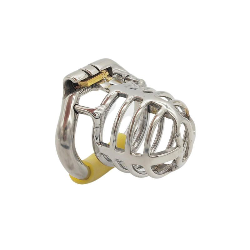 The Cucky Prison: Steel Cock Cage (38 mm) – Cuck In Chastity